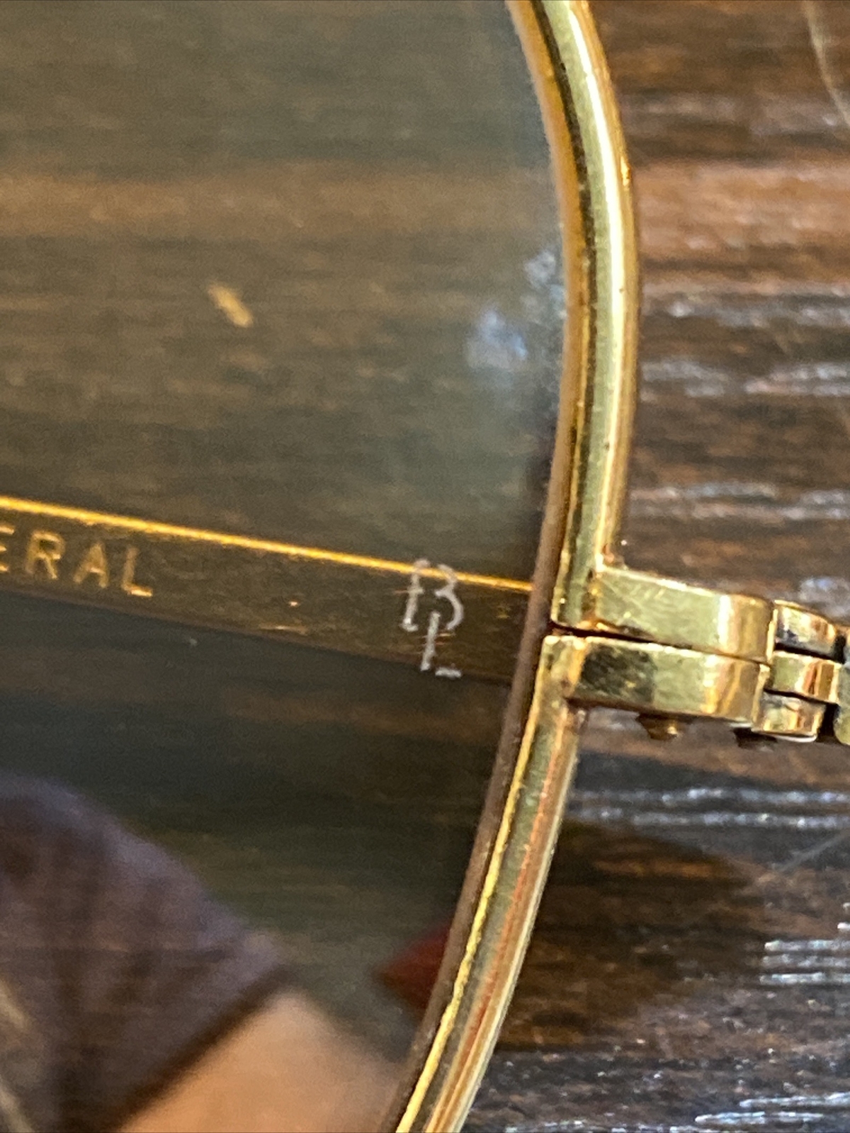Authentic Vintage 1937-1987 Ray Ban THE GENERAL Aviator B&L Lenses 62mm ...