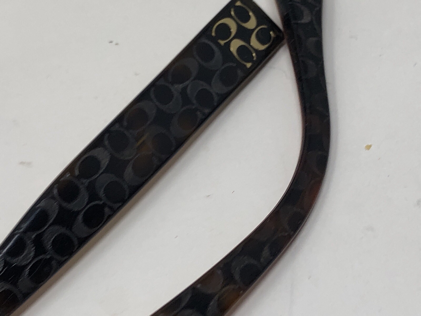 Authentic Temple Replacement PARTS Coach HC 6001 EMILY 5055 Tortoise ...