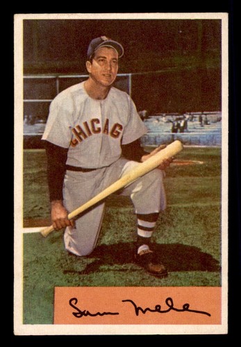 1954 Bowman Baseball #22 Sam Mele EX/MT *g1 | eBay