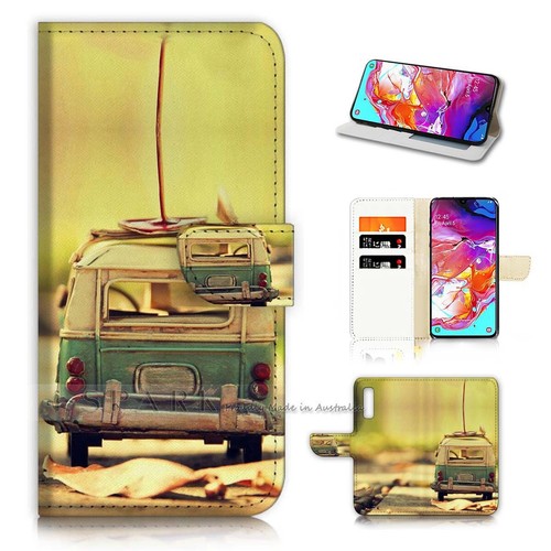 ( For Optus X Power 2 ) Flip Wallet Case Cover AJ40359 Kombi Van | eBay