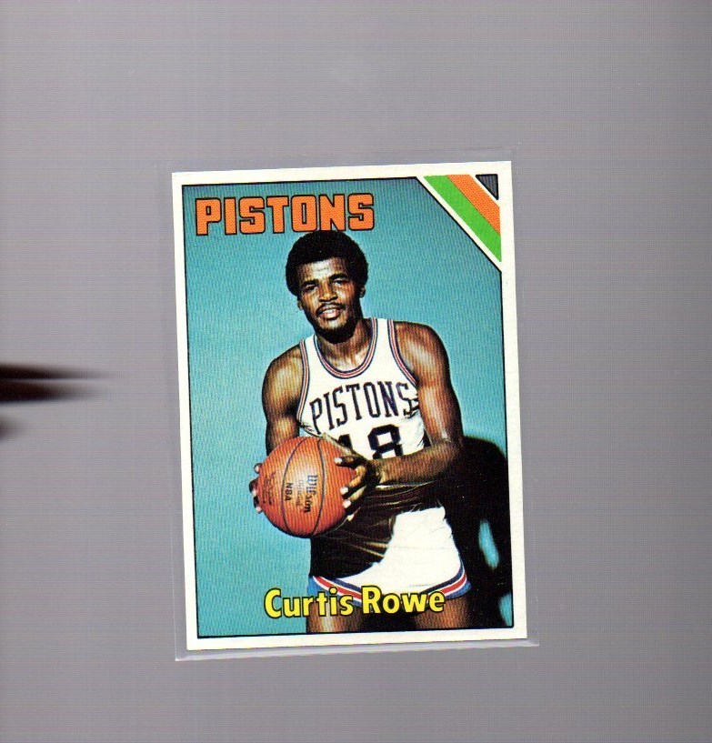 1975 Topps Basketball Set CURTIS ROWE Card # 68 NICE CARD! | eBay