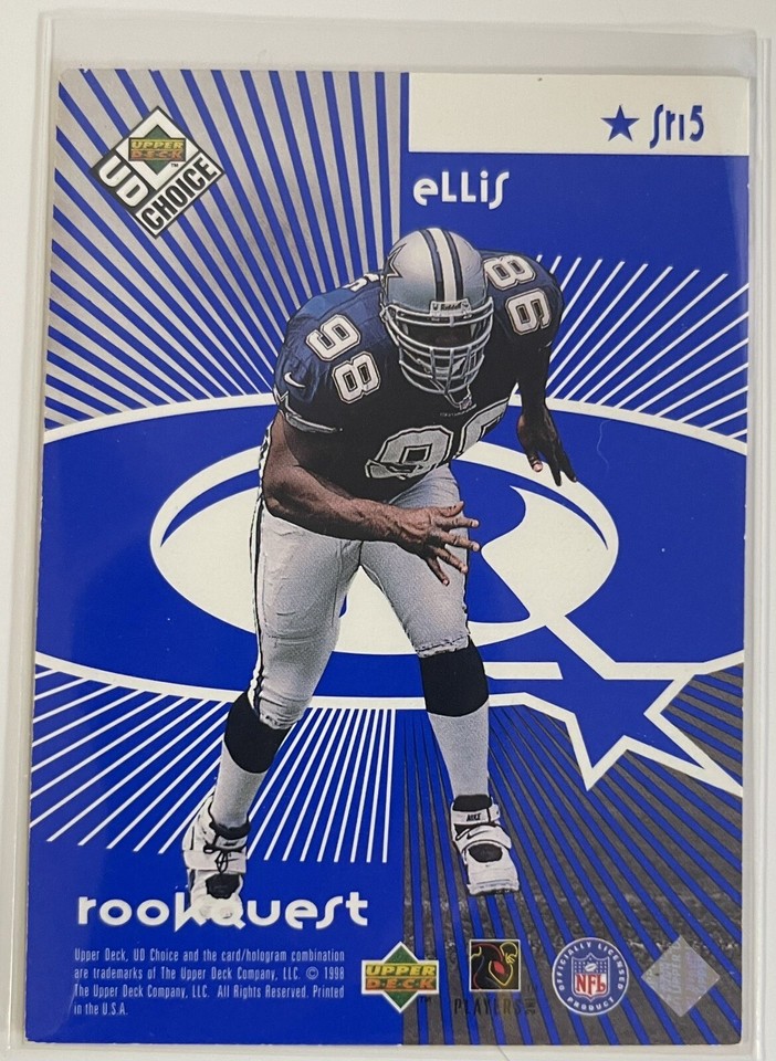 1998 UD Choice Starquest/Rookquest Blue Dana Stubblefield Greg Ellis ...