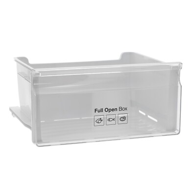 Samsung Middle Freezer Tray Full Open Box Frozen Food Container Drawer ...