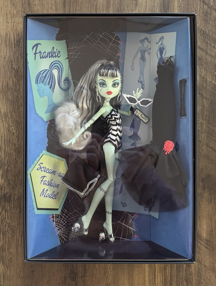 Mattel Monster High Skullector Frankie Stein x Barbie Doll | Brand New ...