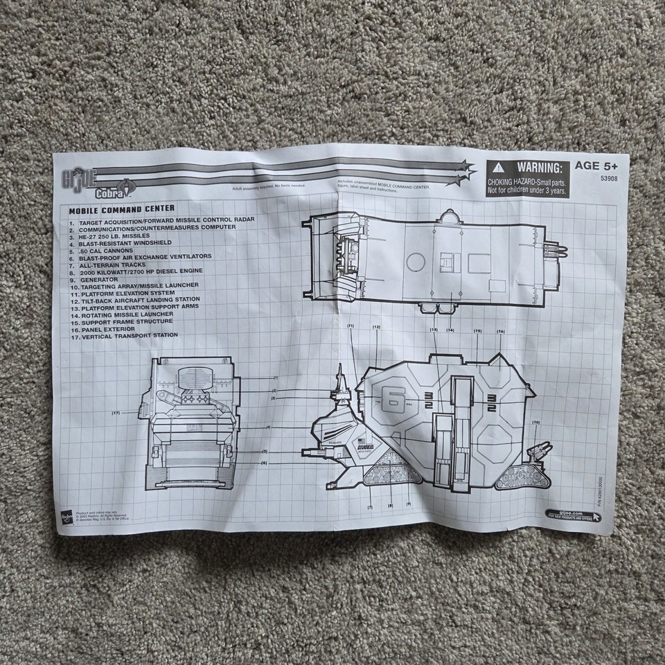 Lot of 15 Asstd GI Joe Manuals Comics Pamphlets Cobra Valor Vs Venom ...