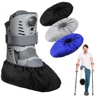 12 Pcs Waterproof Non-Skid Walking Boot Covers for Fracture Foot Cast ...
