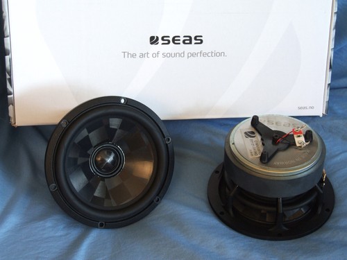 Pair (2) of SEAS C16NX001/X High-End 5.25” TPCD Textreme Coax's- NICE ...