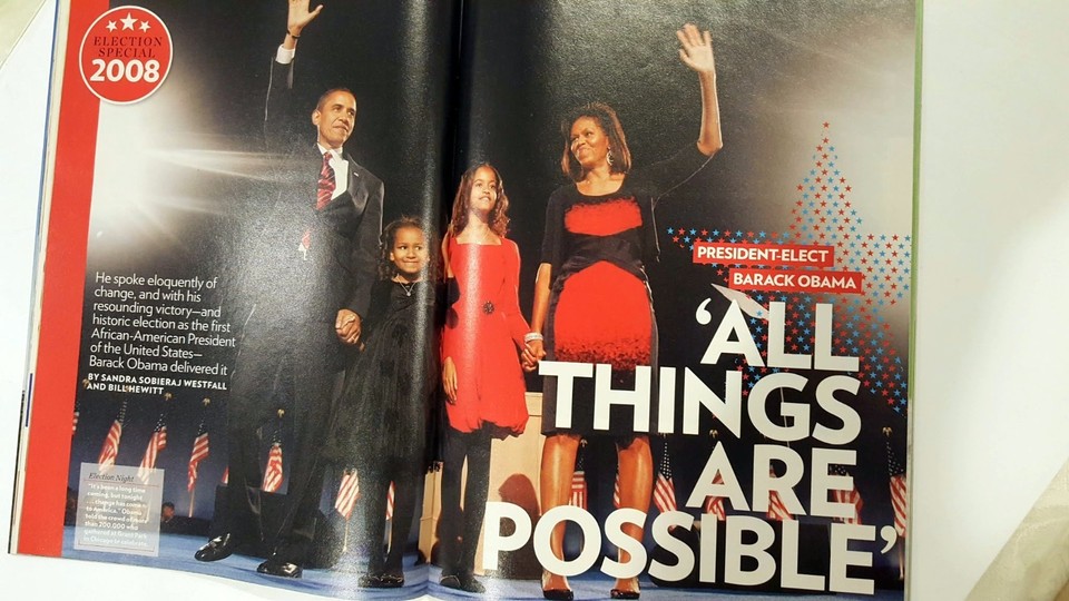 PEOPLE MAGAZINE Barack Obama MAKES HISTORY! Nov. 17 2008 Collectors ...