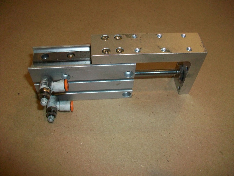 SMC MXH16-40 Pneumatic Mini Slide Table 16mm Bore 40mm Stroke | eBay