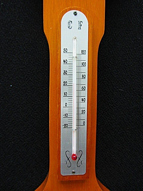 Vintage Swift Banjo Style Weather Station Thermometer, Barometer ...