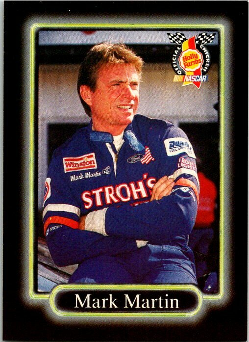 1990 Maxx Holly Farms Card #HF8 Mark Martin | eBay