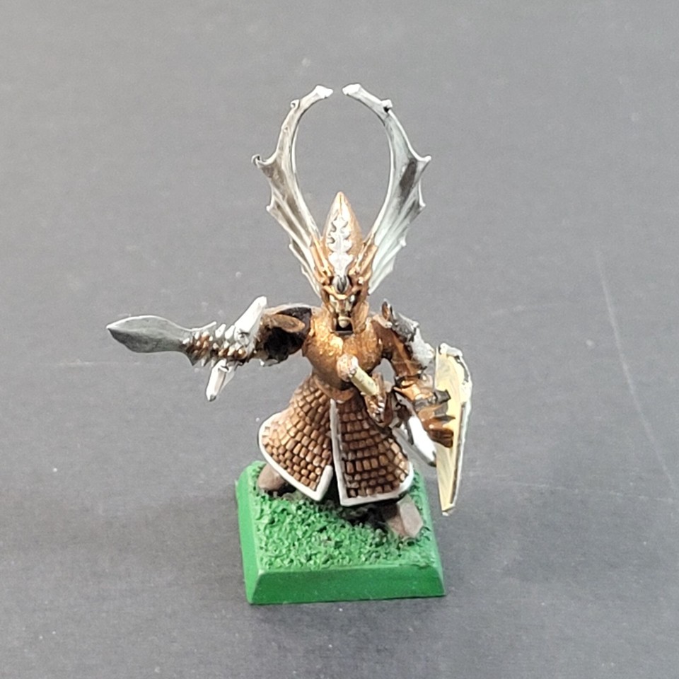 Warhammer Fantasy Battles - High Elves Hero/Lord with Sword - Assembled ...