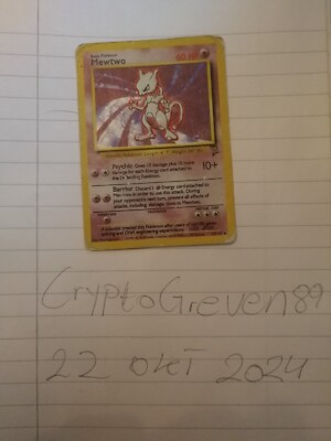 Mewtwo [1st Edition] #10 | eBay