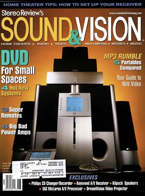 Sound & Vision Magazine - June 2000 - Home Theater + Audio + Video Very ...