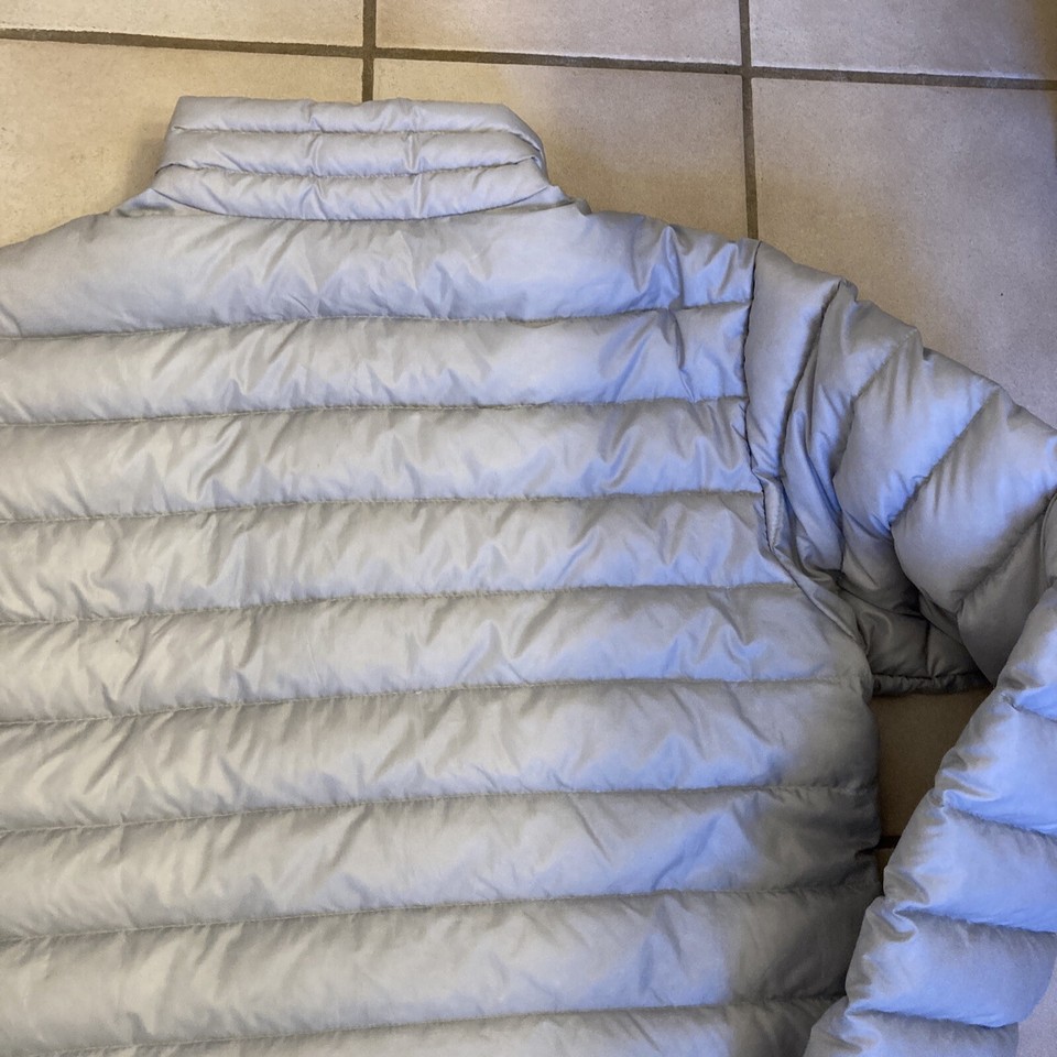 Patagonia Down Sweater Jacket Kids Boys Sz 12 Large Puffer 68244 Gray ...