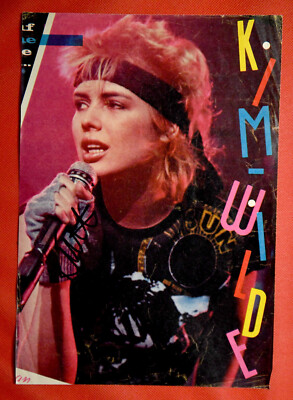 KIM WILDE - AUTOGRAMM / SIGNED - MAGAZINSEITE / POSTER - 80er | eBay.de