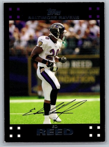 2007 Topps - Ed Reed #245 Baltimore Ravens NFL Football Card | eBay