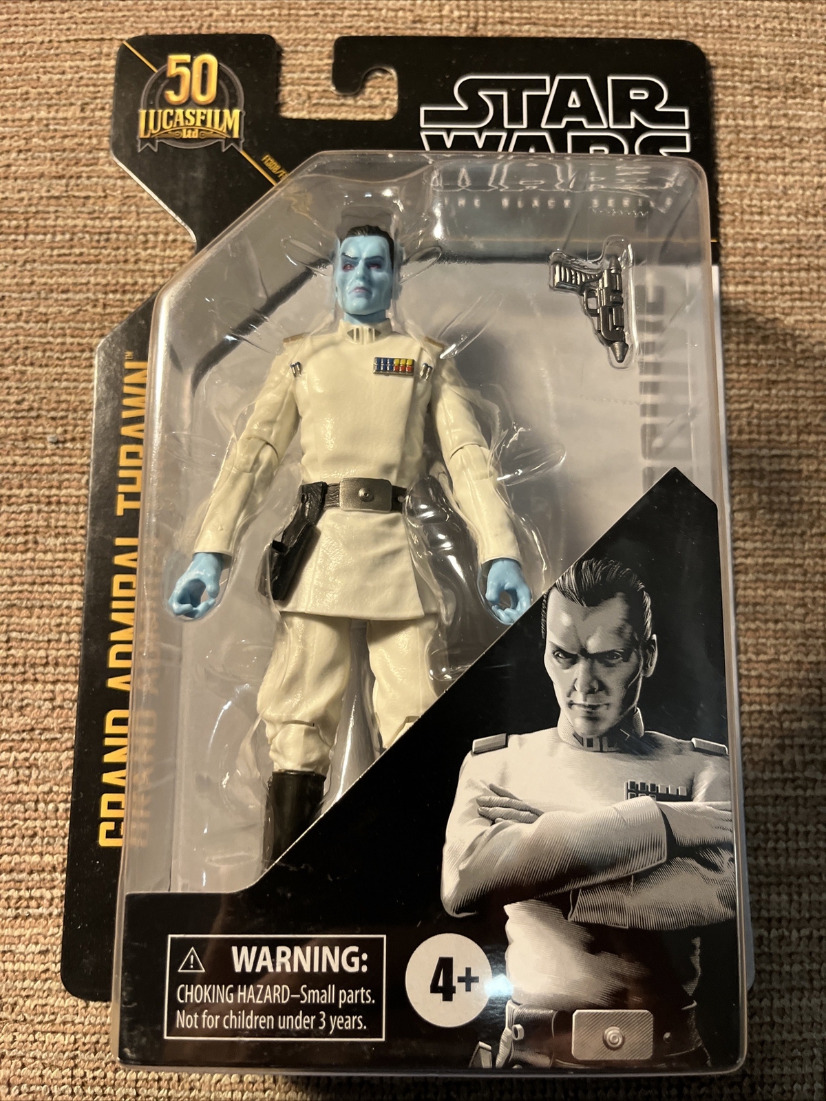 StarWars Grand Admiral Thrawn (Black series) Archive 6 inch Action ...