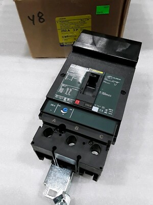 JJA36250 SQD MLD CASE 250 AMP 3 POLE 600 VAC NEW | eBay