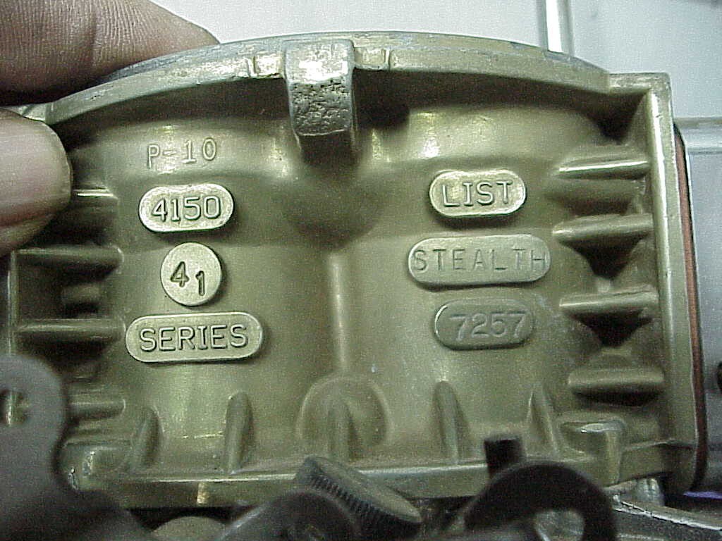 Holley Stealth 750 CFM 4 Barrell Racing Carburetor with Billet Metering ...