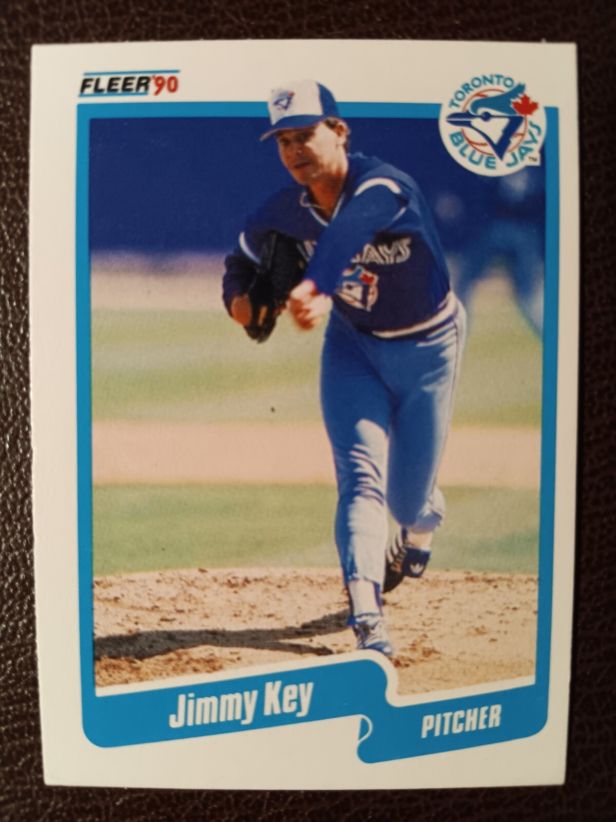 JIMMY KEY TORONTO BLUE JAYS 1990 FLEER BASEBALL CARD #85 | eBay