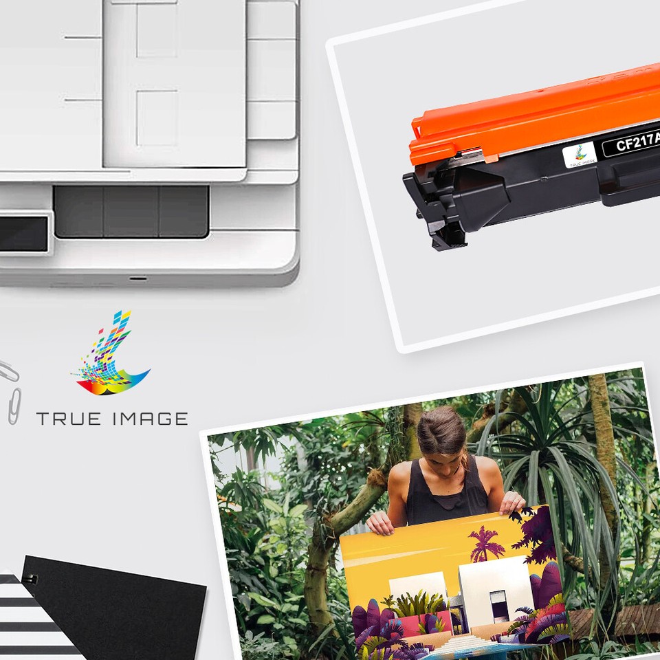 4PK With Chip CF217A Toner Compatible With HP 17A LaserJet Pro M102a ...