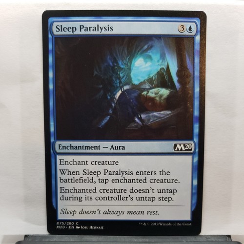 MTG Sleep Paralysis Core Set 2020 075/280 Regular Common | eBay