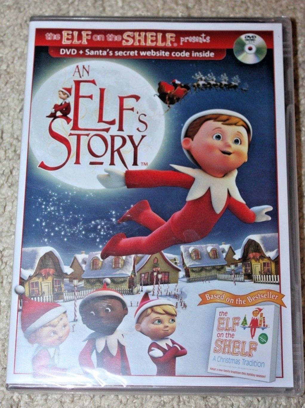 An Elf's Story (DVD, 2011) The Elf on the Shelf - Brand New / Sealed ...