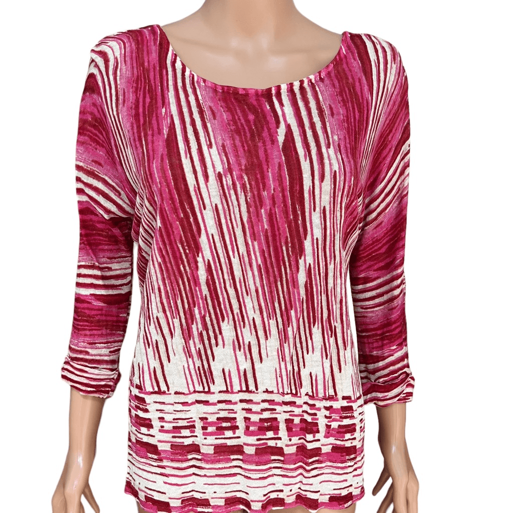 Zozo linen blend sweater size L | eBay