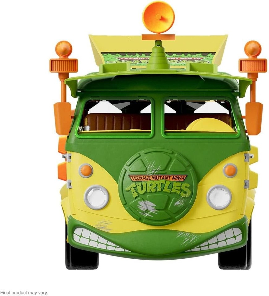 Super7 TMNT Ultimates: Party Wagon Vehicle Teenage Mutant Ninja Turtles ...