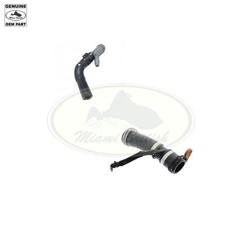 JAGUAR THERMOSTAT TUBE & HEATER OUTLET HOSE XF XF XJ F-TYPE C2Z26930 ...