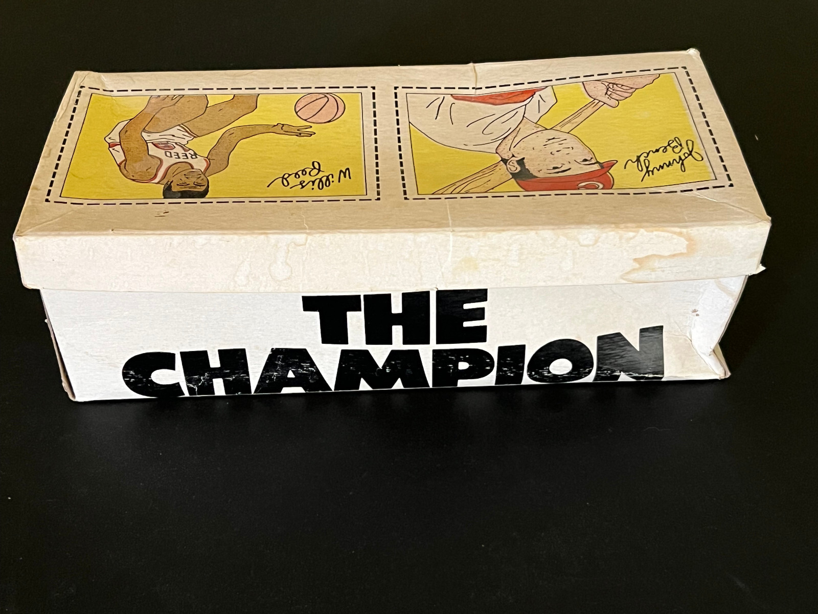 1971 Johnny Bench and Willis Reed Keds Kedcards -- Panel 3--Complete ...