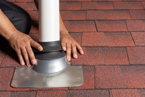 Oatey Oatey-14137 14137 Rain Collar 3"-4" No-Calk 1 Count (Pack of 1 ...