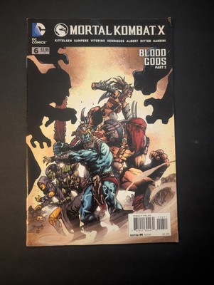 Mortal Kombat X Comic Books #6,7,8,9,10 | eBay