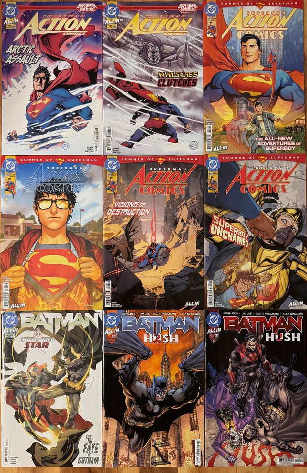 LOT OF 81 RECENT DC COMICS Absolute Batman Superman Catwoman Aquaman ...