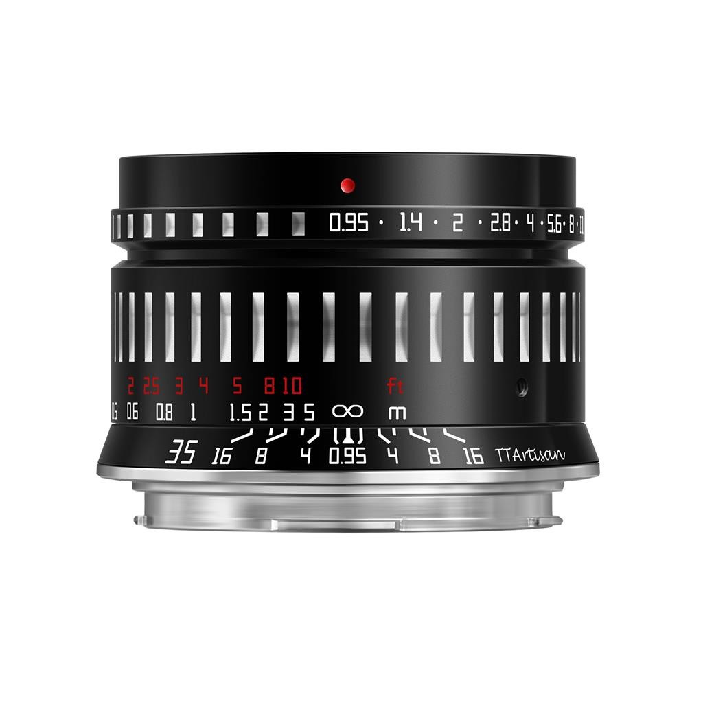 TTArtisan 0.95/35Mm Black/Chrome For Canon EOS R APS-C | eBay UK