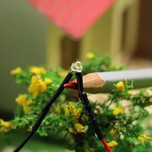 Tiny 1.8mm Smallest LED Light Bulb Clear PCB Attached Pre-Wired 5V-12V ...