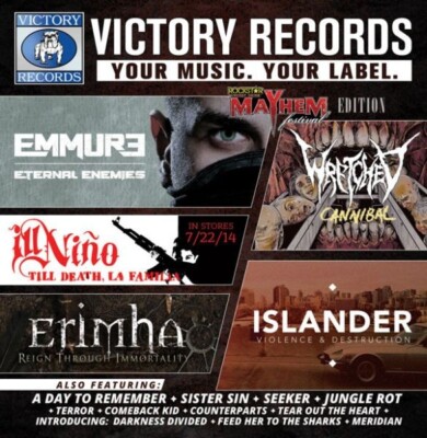Various Artists Victory Records 2014 Mayhem Fest Sampler CD (Like New ...