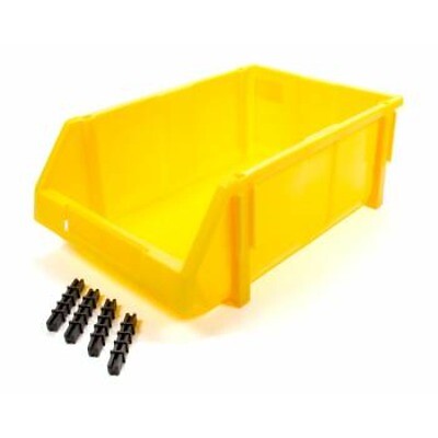 Triple X Race Components Plastic Storage Bin Small Yellow 7X5X3 | eBay