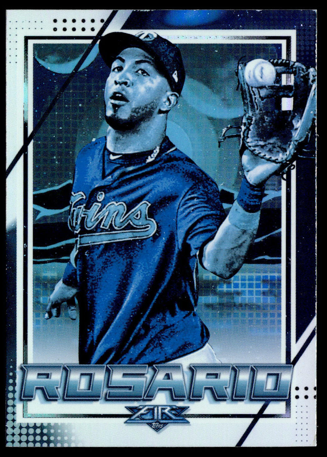 2020 Topps Fire #150 Eddie Rosario Blue Chip | eBay