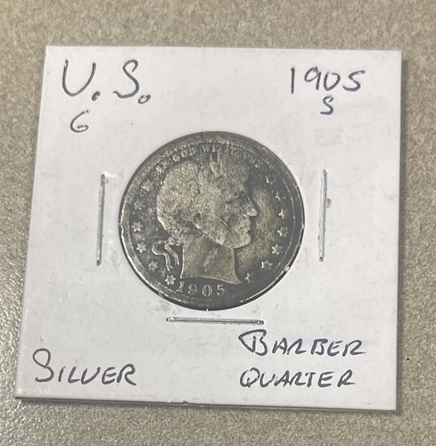 1905 S BARBER QUARTER - Good | eBay