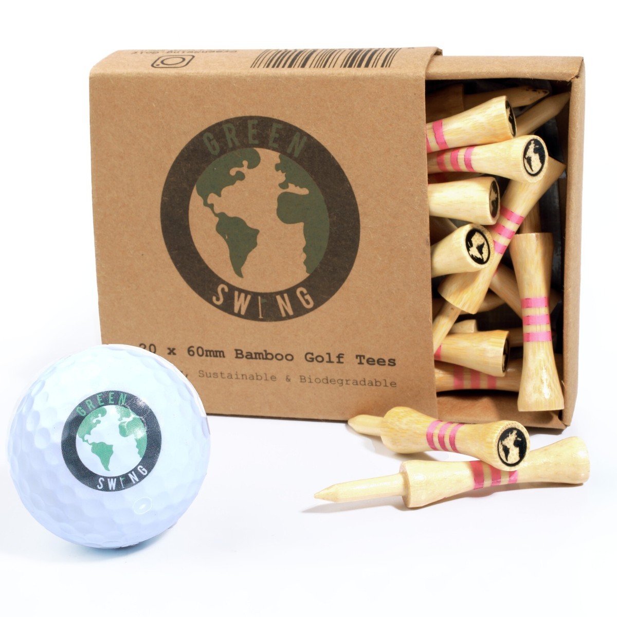 Biodegradable Golf Tees Coffee Golf Tees Vollē Golf