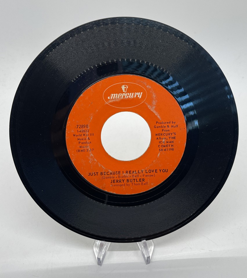 Jerry Butler Only The Strong Survive / Just Because I Really Love Vinyl ...