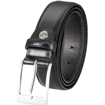 LINDENMANN Anzug-Ledergürtel Herren, Anzug-Gürtel Herren 35 mm breit ...