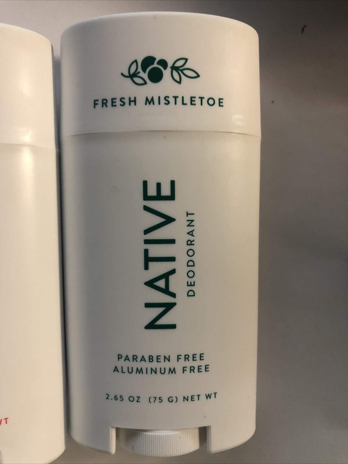 NEW (2) Paraben & Aluminum Free NATIVE Deodorant Fresh MISTLETOE And ...