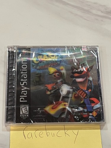 Crash 3: Warped (PS1 PSX Playstation) NEW SEALED FIRST PRINT HOLO COVER ...