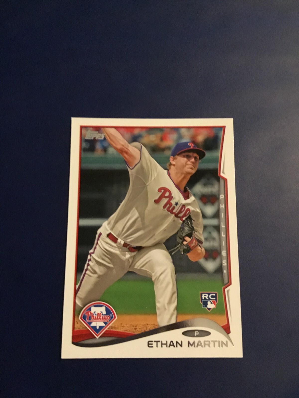 2014 Topps # 90 ETHAN MARTIN ROOKIE Philadelphia Phillies Nice Look ...