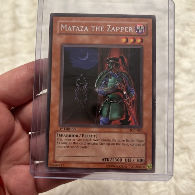 Yu-Gi-Oh! TCG Mataza the Zapper Invasion of Chaos IOC-086 1st Edition ...