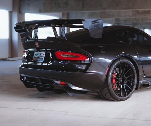 2013-2017 Dodge Viper ACR Style Diffuser Blade Kit GT GTS SRT TA Gen5 ...