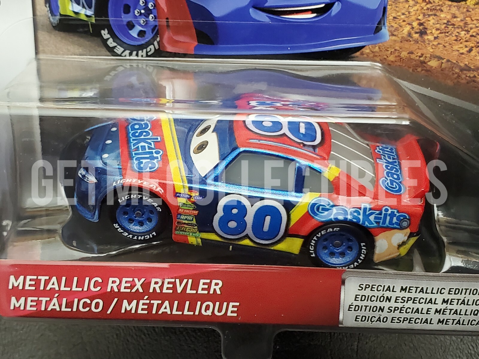 DISNEY PIXAR CARS METALLIC REX REVLER GASK-ITS SCAVENGER HUNT 2019 SAVE ...